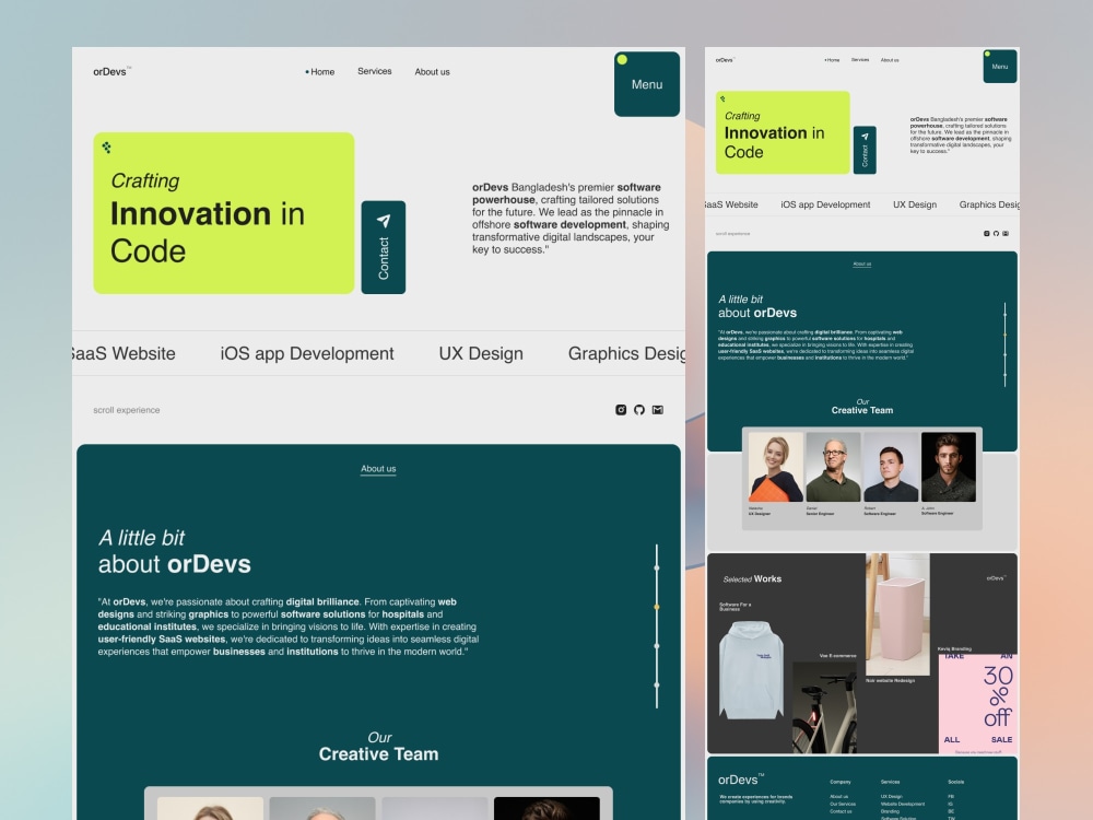 Creative and Premium Website Design in Figma | Upwork