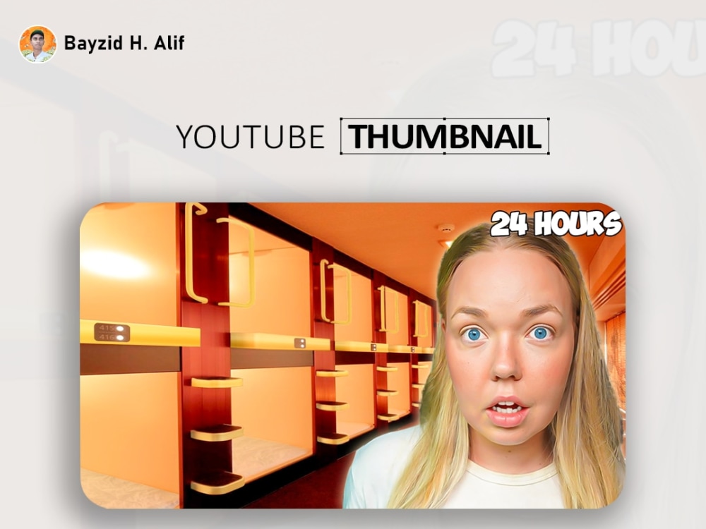 High Quality & effective YouTube Thumbnail | Upwork