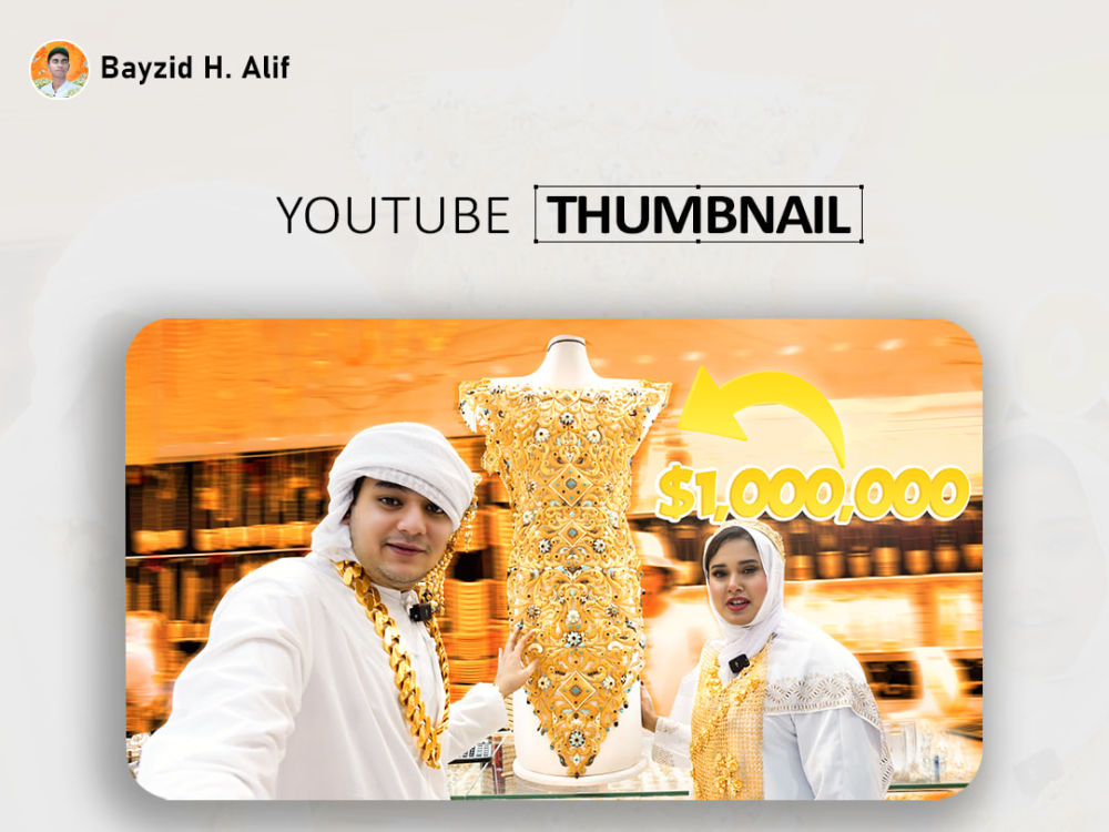 High Quality & effective YouTube Thumbnail | Upwork