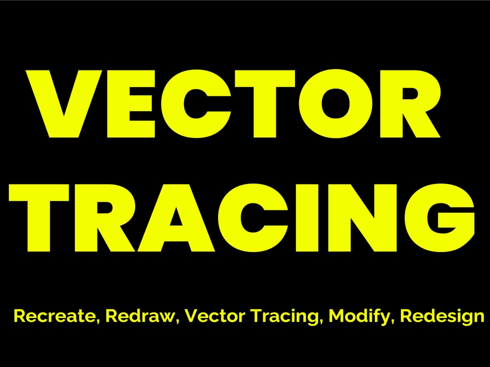 Vector tracing, recreate, redraw logo, convert files to vector illustrator | Upwork