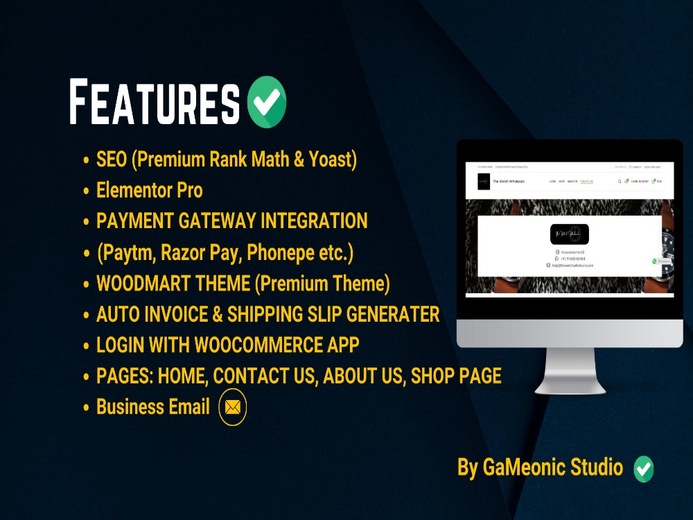 A Fantastic Professional Ecommerce Website | Upwork