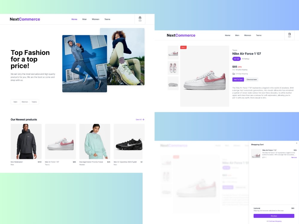 A Front-End Development of your website | React.js | Next.js | Upwork