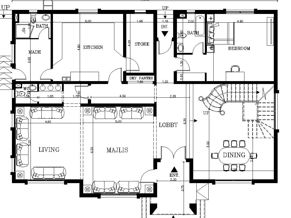 Faster, colorful, neatness architural drawing | Upwork
