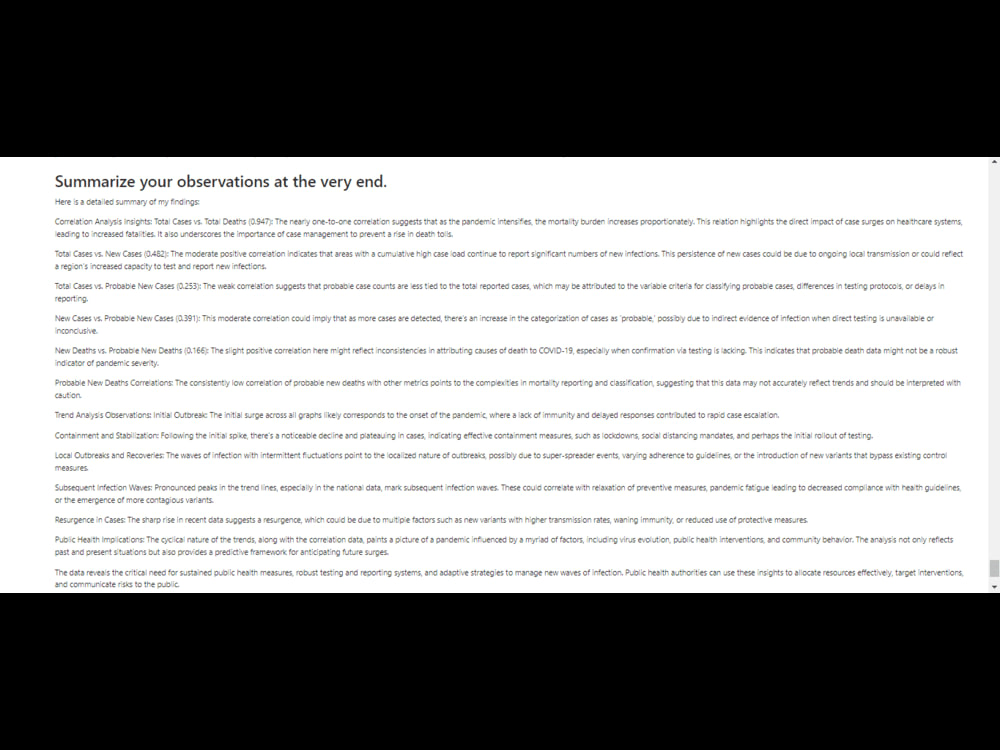 Data Analytics Expert | Python | COVID-19 Analysis | Upwork