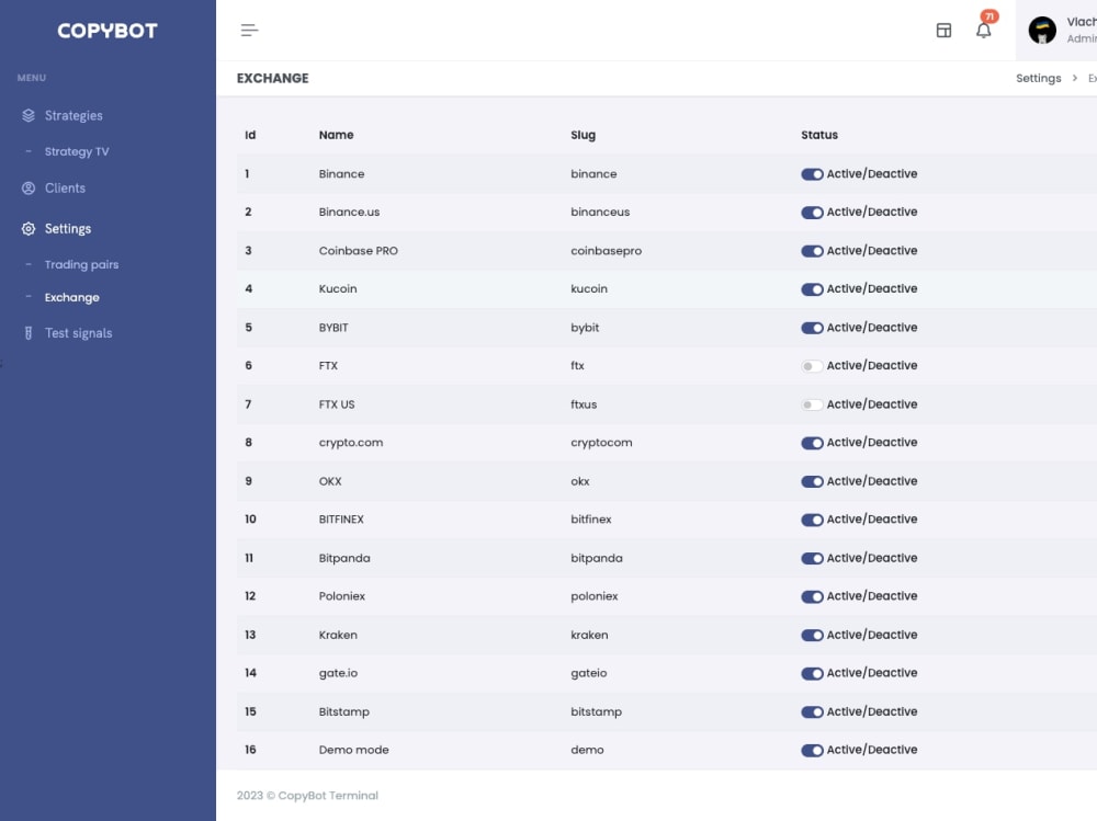 TradingView Terminal Equipped with Webhook Bots for Spot Trading (CCXT) | Upwork