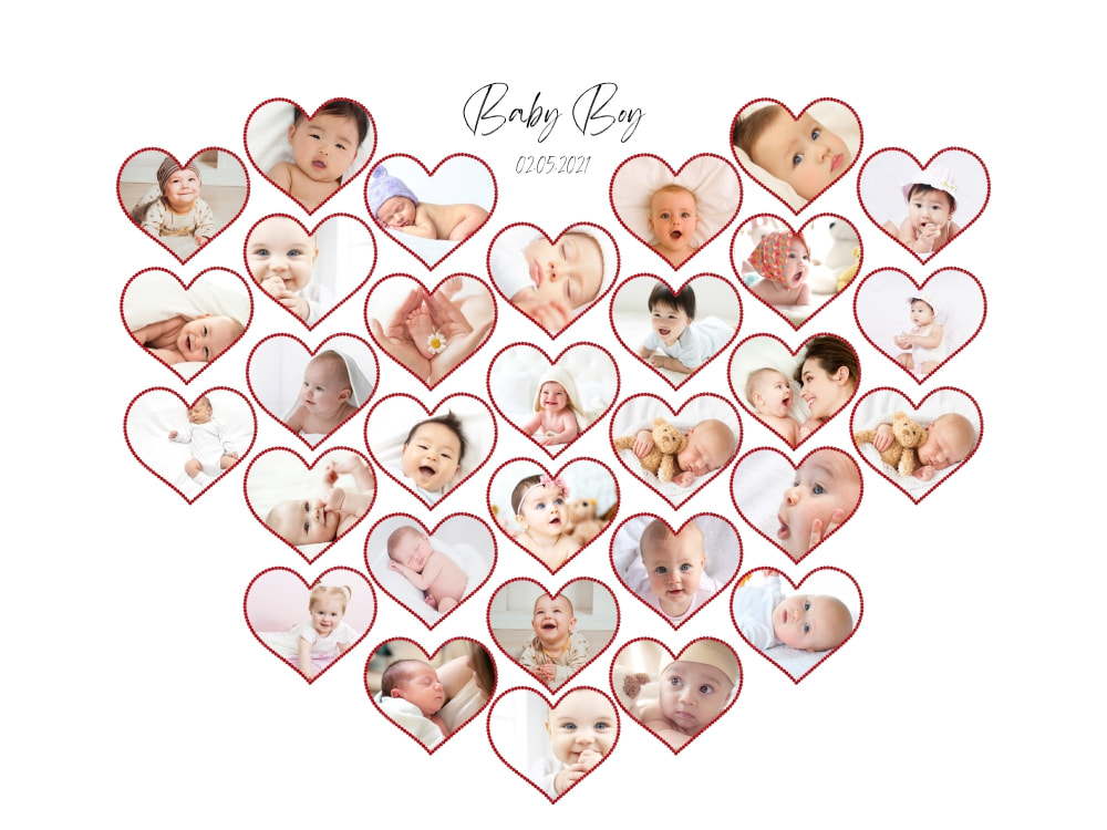 An amazing unique photo collage | Upwork