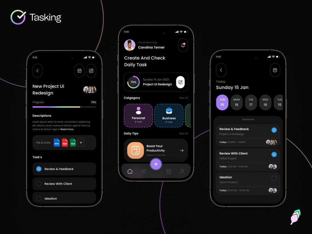 Mobile App UI/UX Design in Figma | Mobile UI/UX | Figma | UI/UX ...