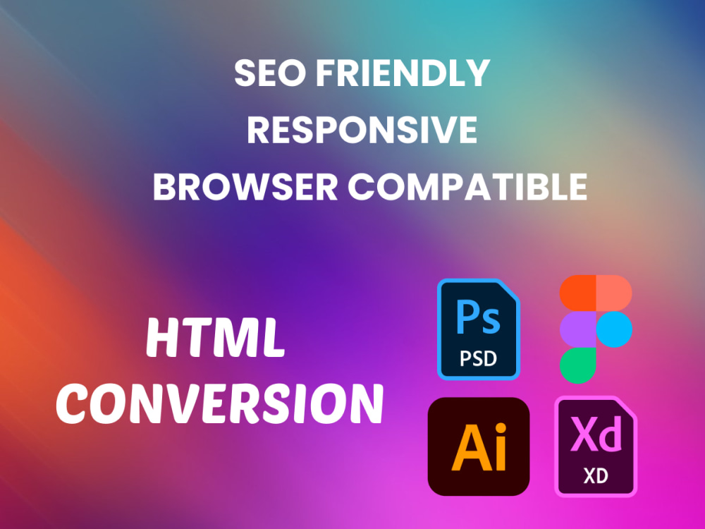 Psd to html conversion | Upwork