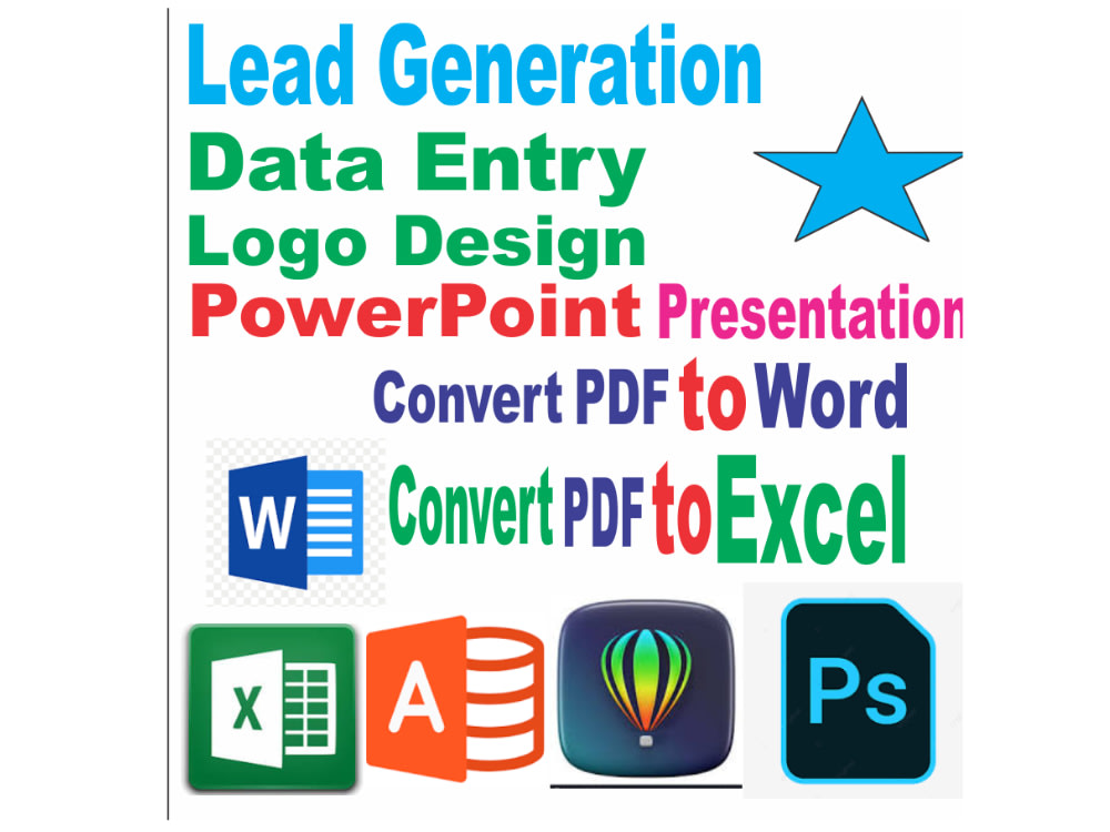 Data Entry Logo Design PowerPoint Presentation | Upwork