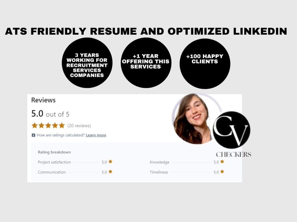 An optimized Resume (CV) for ATS filters & LinkedIn Profile ...