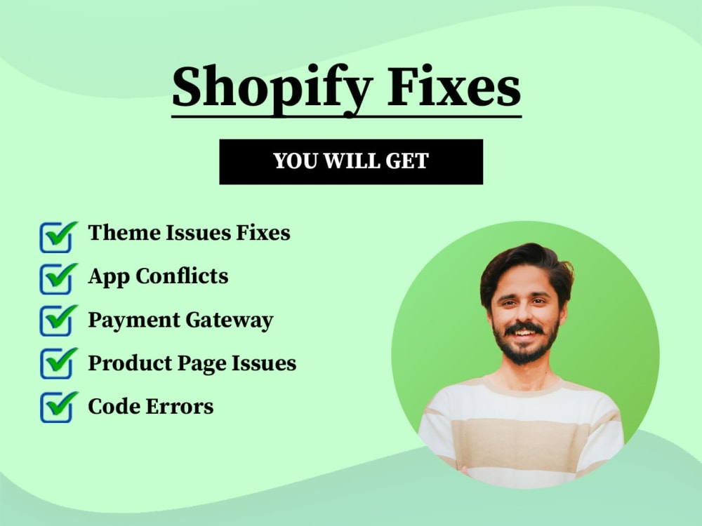 Custom Shopify coding to fix Shopify bugs & Design issues, Liquid fixes ... Custom Shopify coding to fix Shopify bugs & Design issues, Liquid fixes ...