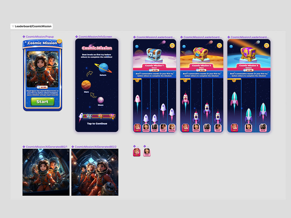 Mobile Game Constructor on Figma: Ultimate Leaderboard Pack | Upwork