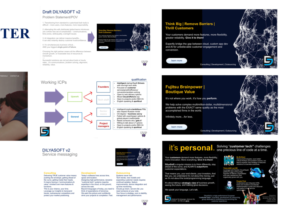 High Performance Unique Value Prop Uvp Icp Messaging And Landing Page