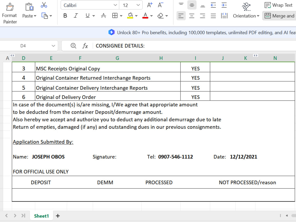 Data Entry Project For Companies | Upwork