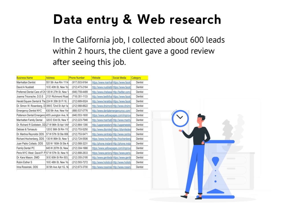 Professional & Quick Data Entry Service with 100% Accuracy | Upwork