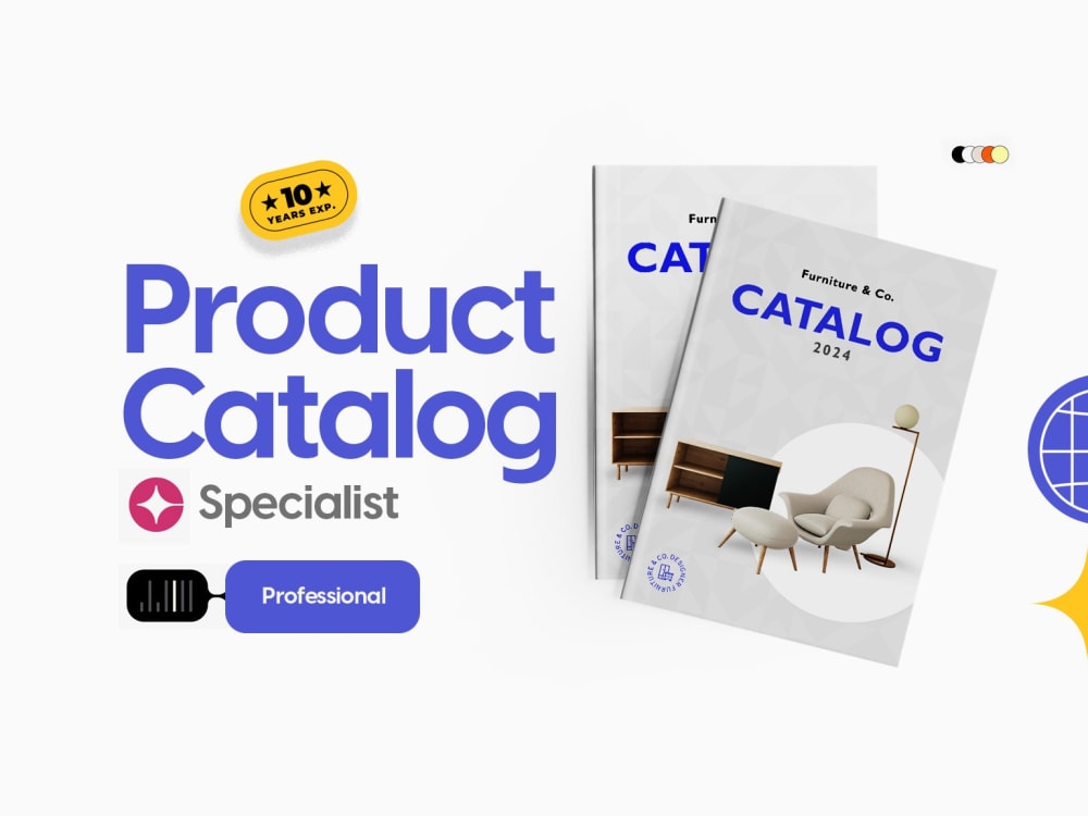 A modern and professional catalog design | Upwork