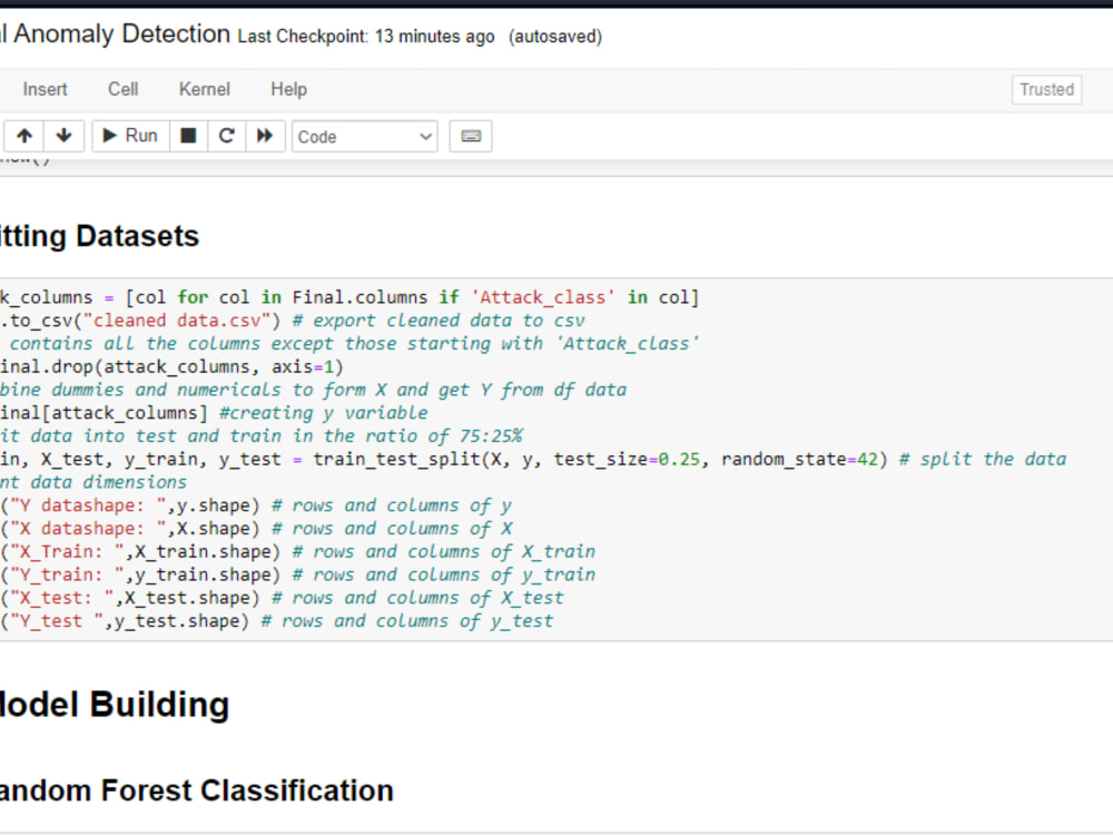 Python and machine learning | Upwork