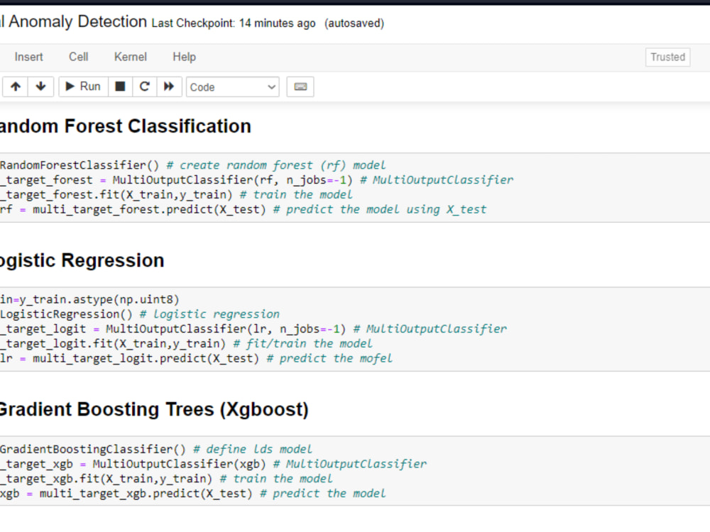 Python and machine learning | Upwork