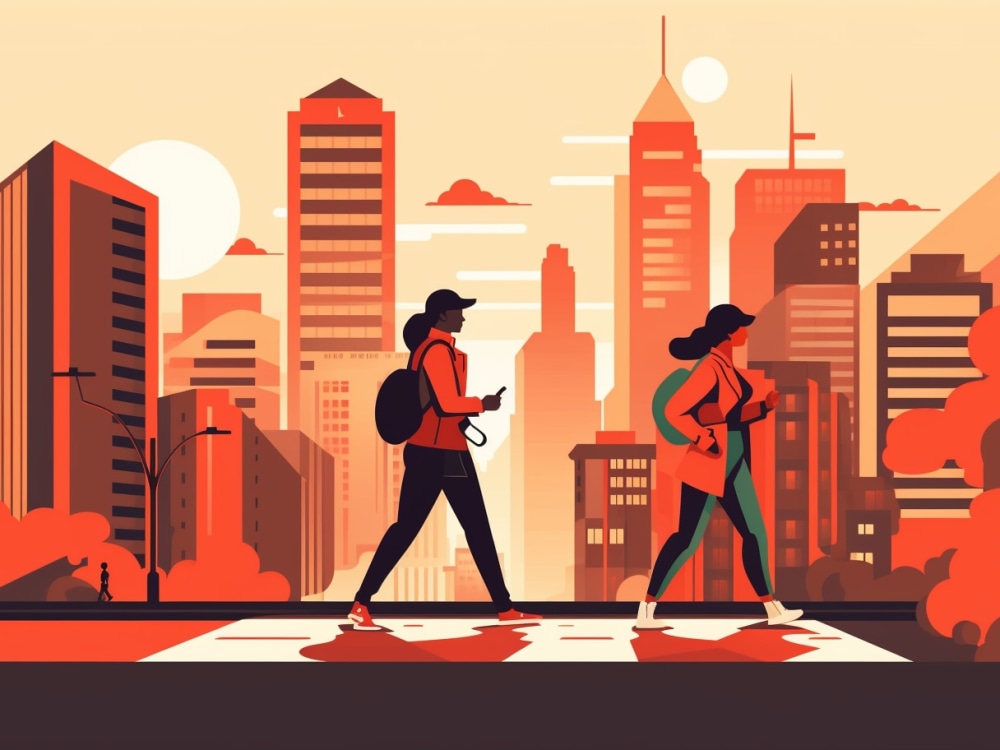 A awesome 2d flat vector illustration for you and your business | Upwork