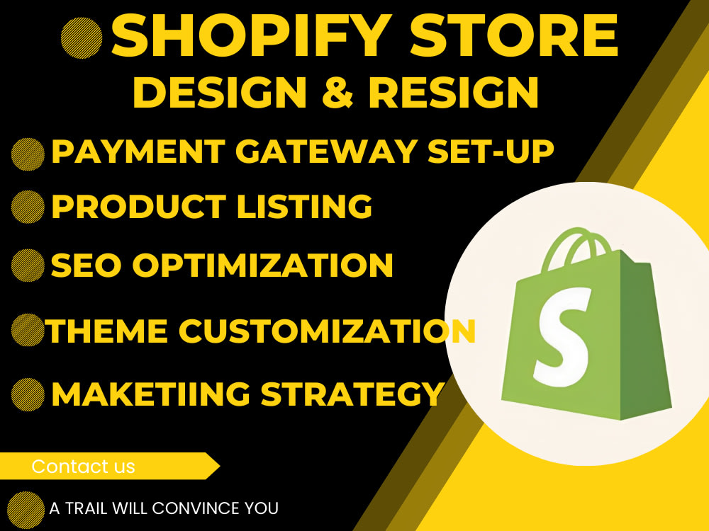 Shopify one product dropshipping store| theme Customization| Marketing ...