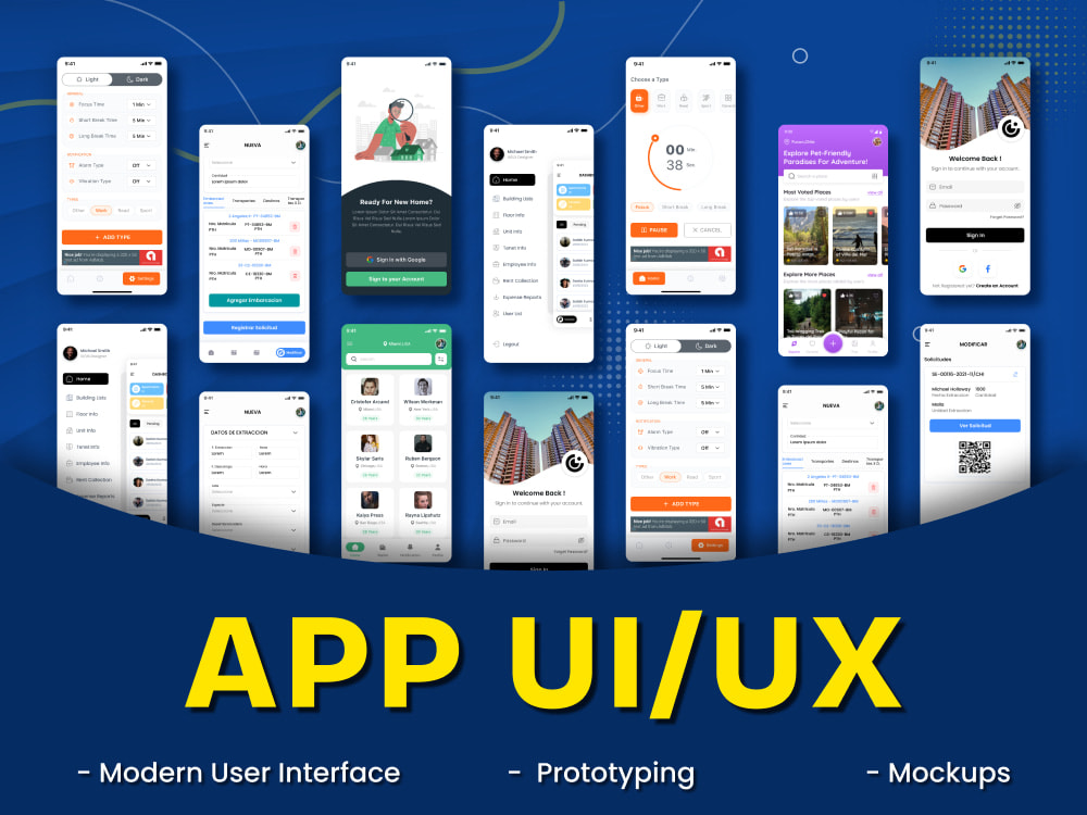 Creative mobile app UI UX in figma | Upwork