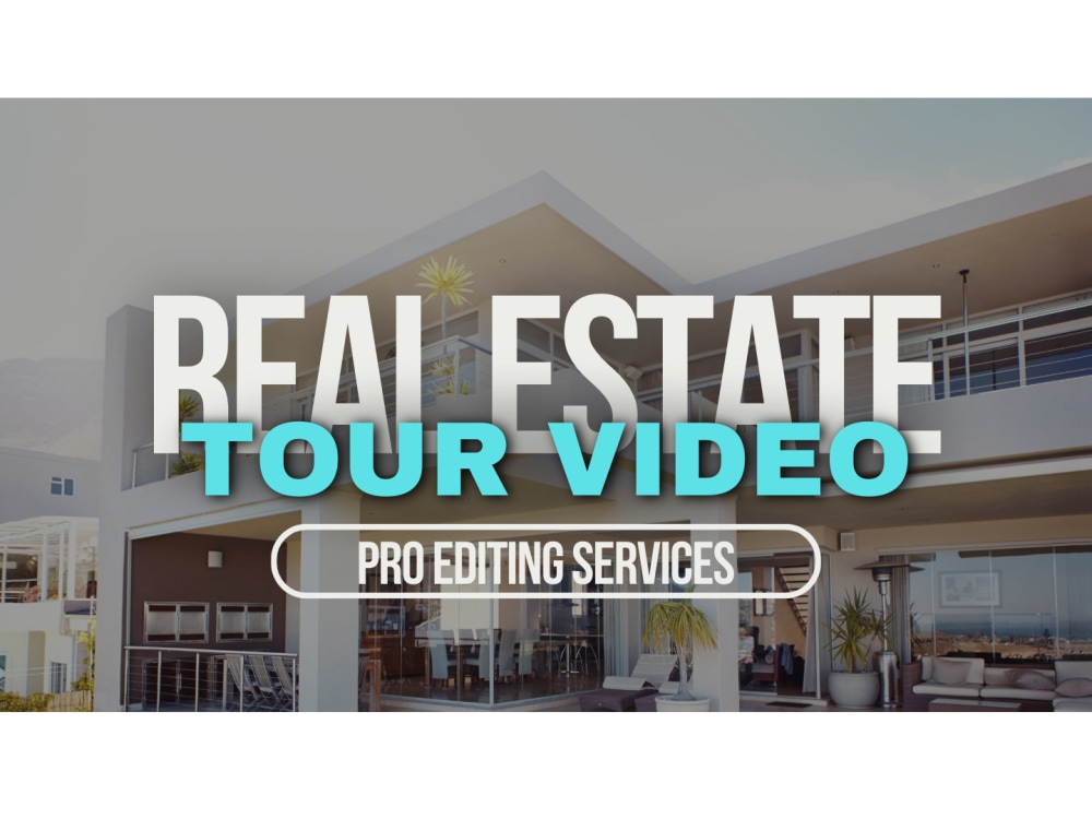 Dynamic Real Estate Promo, home or mansion tour videos editing | Upwork