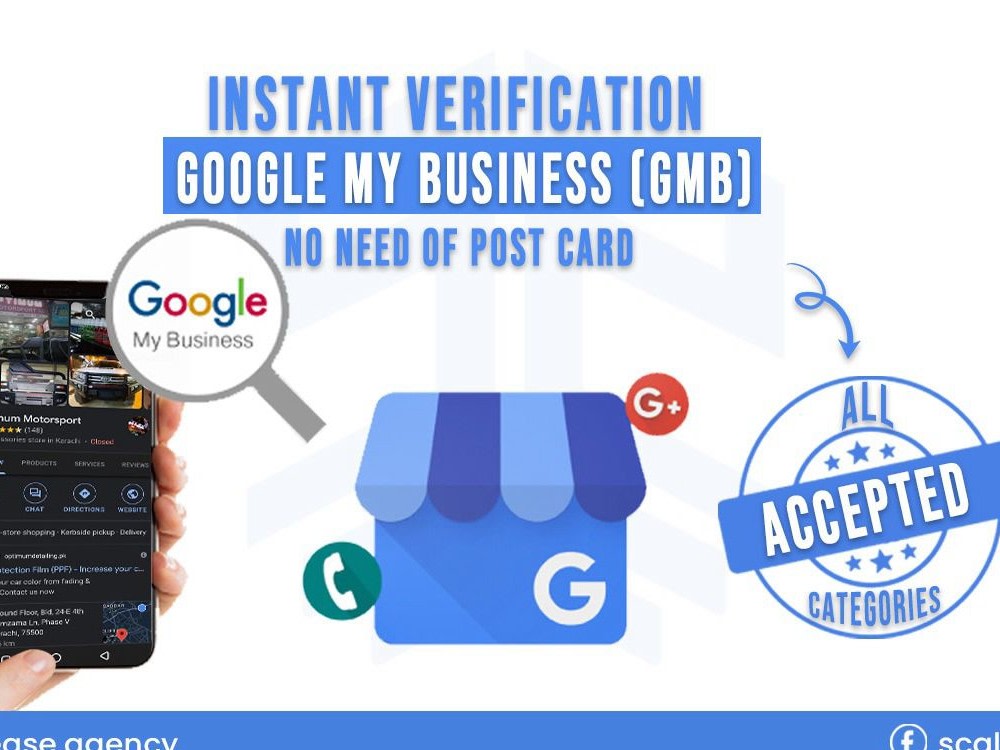 Google My Business (GMB) Verification |ALL CATEGORIES| in 24 Hours | Upwork