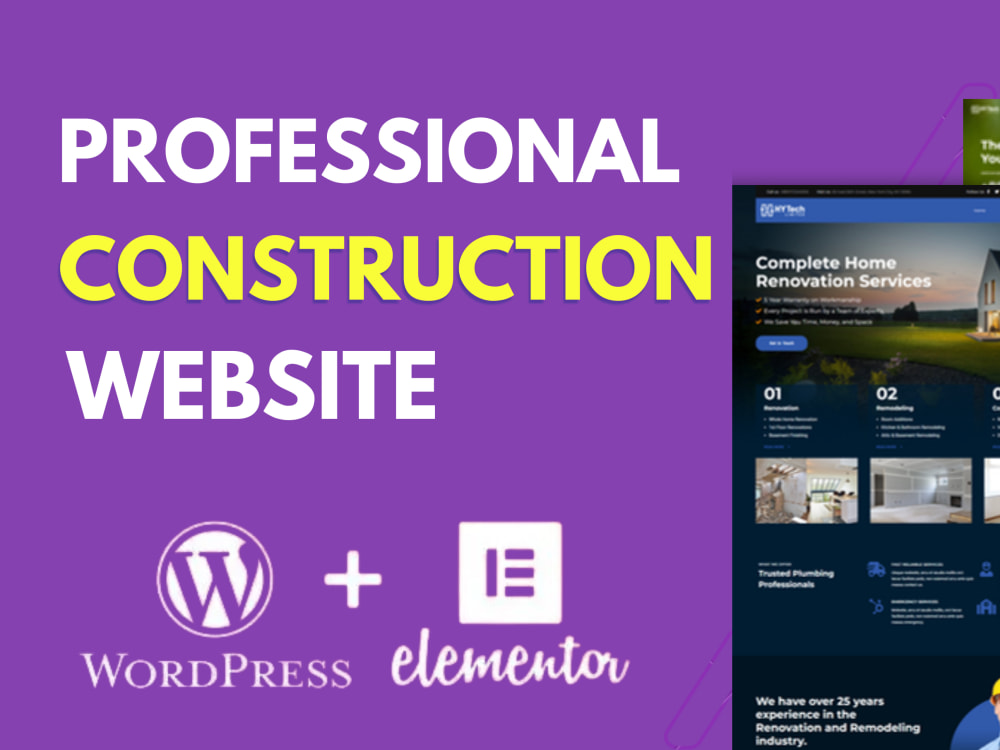 A Responsive construction website | Upwork
