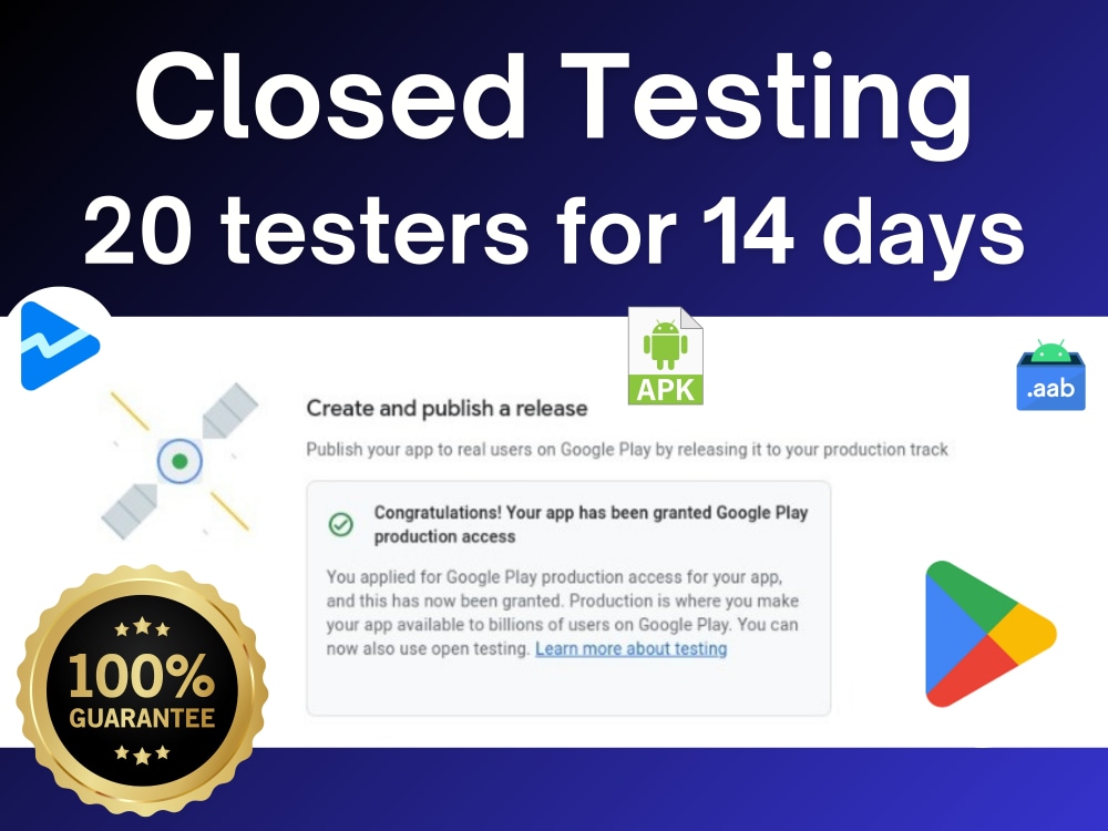 12 testers for Google Play app testing with Comprehensive bug reports ...