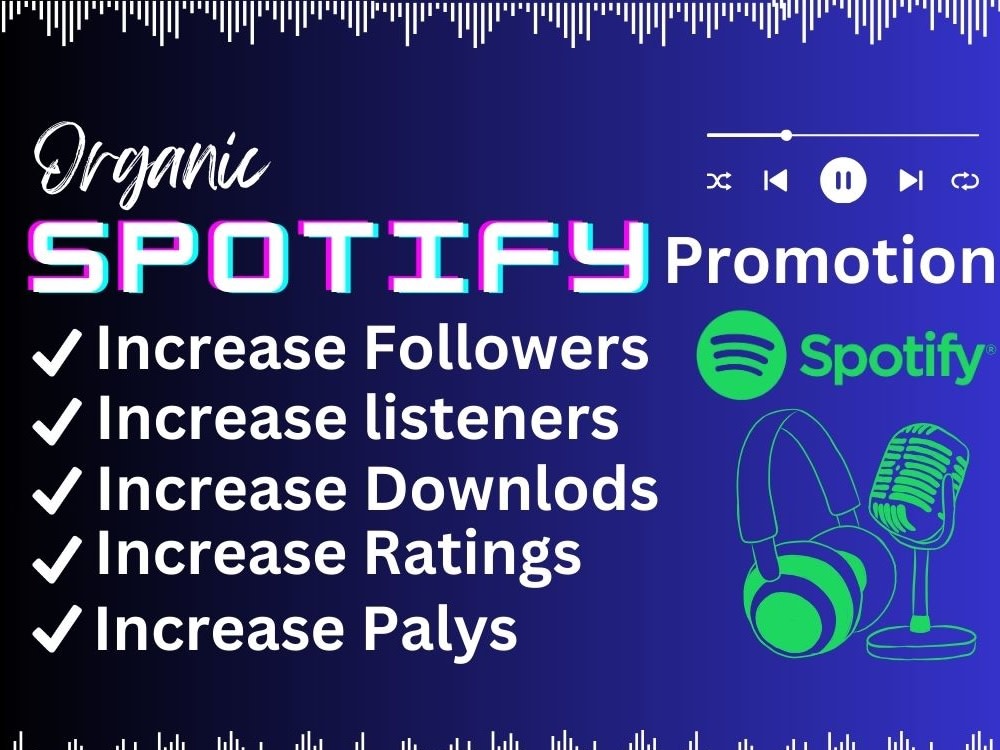 Promote your Spotify to increase your audience and downloads | Upwork