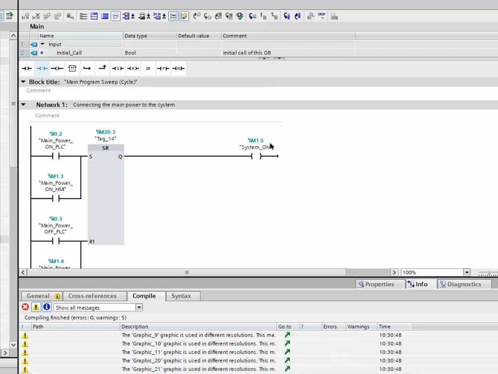 Design a mixer control using a PLC_ [CPU 1212C AC/DC/Rly] | Upwork