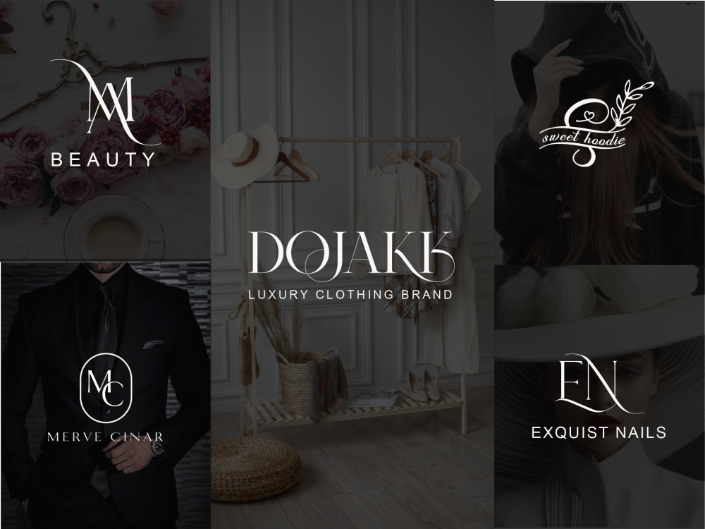 Luxury clothing brand, fashion, apparel, and monogram logo design | Upwork