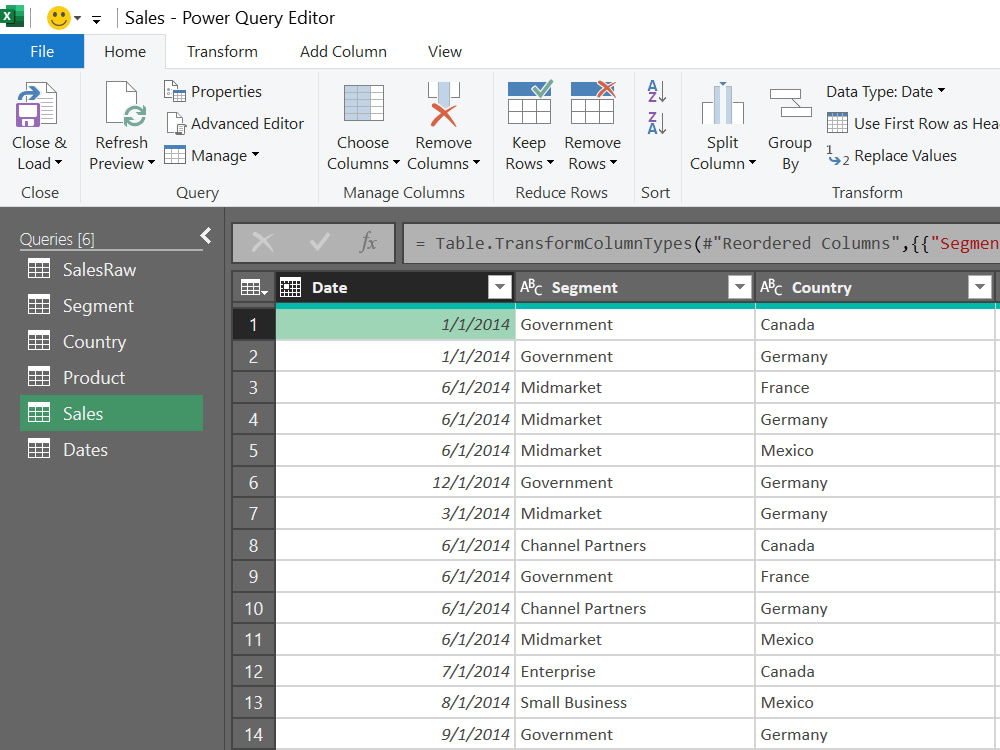 An automated, interactive Excel template via Power Query, Power Pivot ...