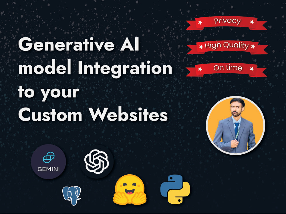 Openai and gemini model integration into your custom websites | Upwork