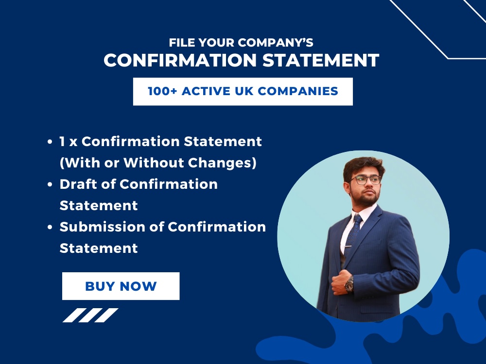 To file your company's Confirmation Statement | Upwork
