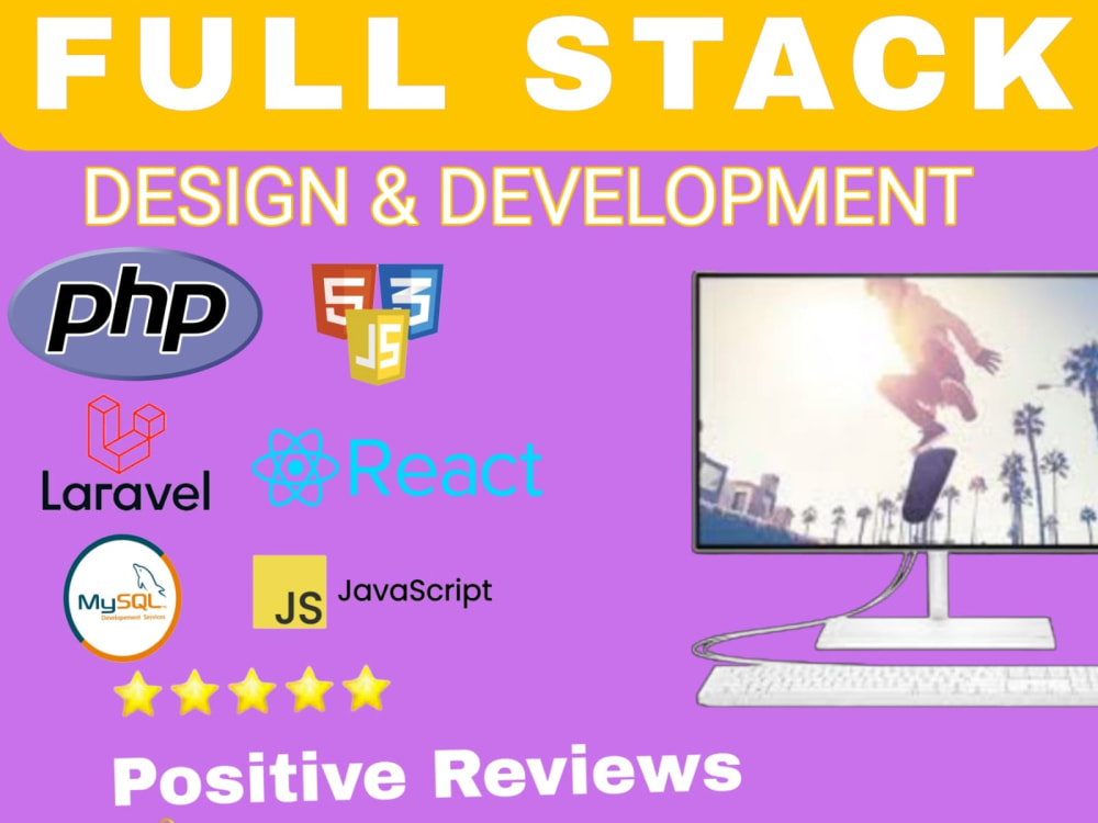 Full Stack Web Developer Php Laravel React Js Mysql Html Css Upwork