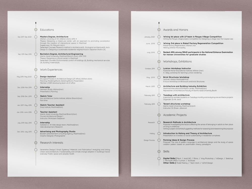 An amazing CV, portfolio and resume | Upwork