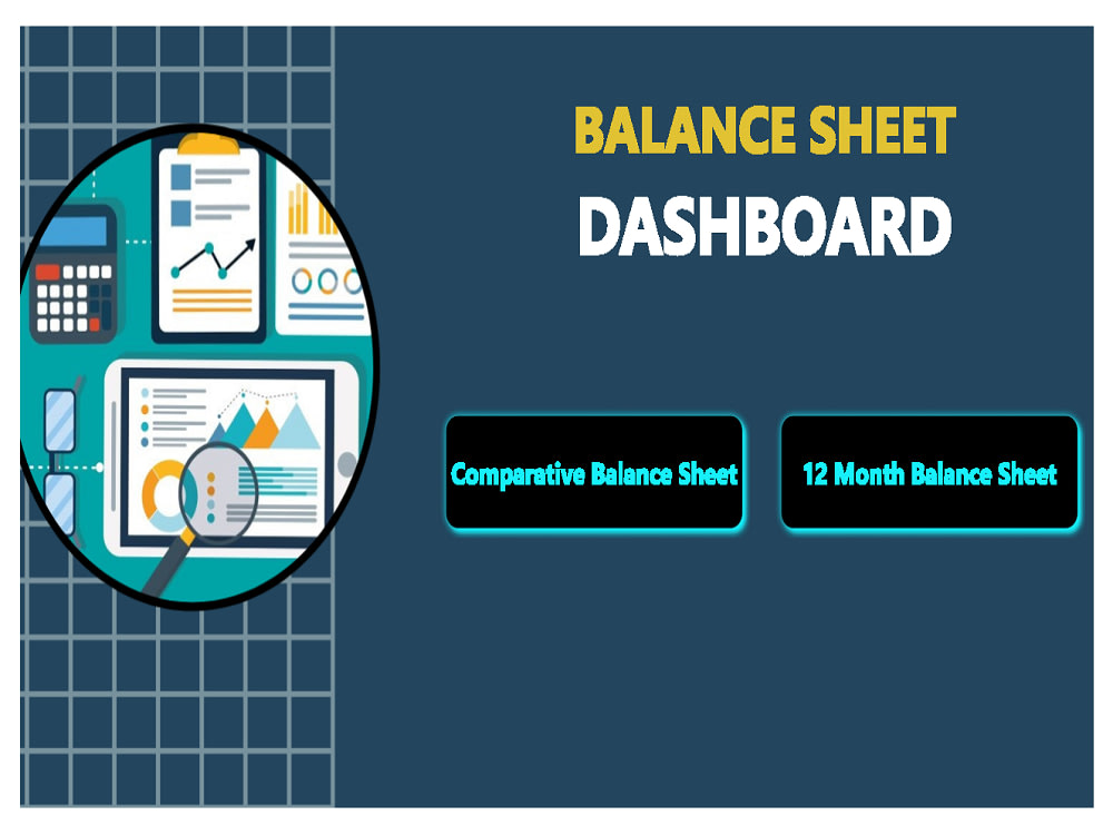 Interactive Dynamic Power BI Balance Sheet Dashboard. | Upwork
