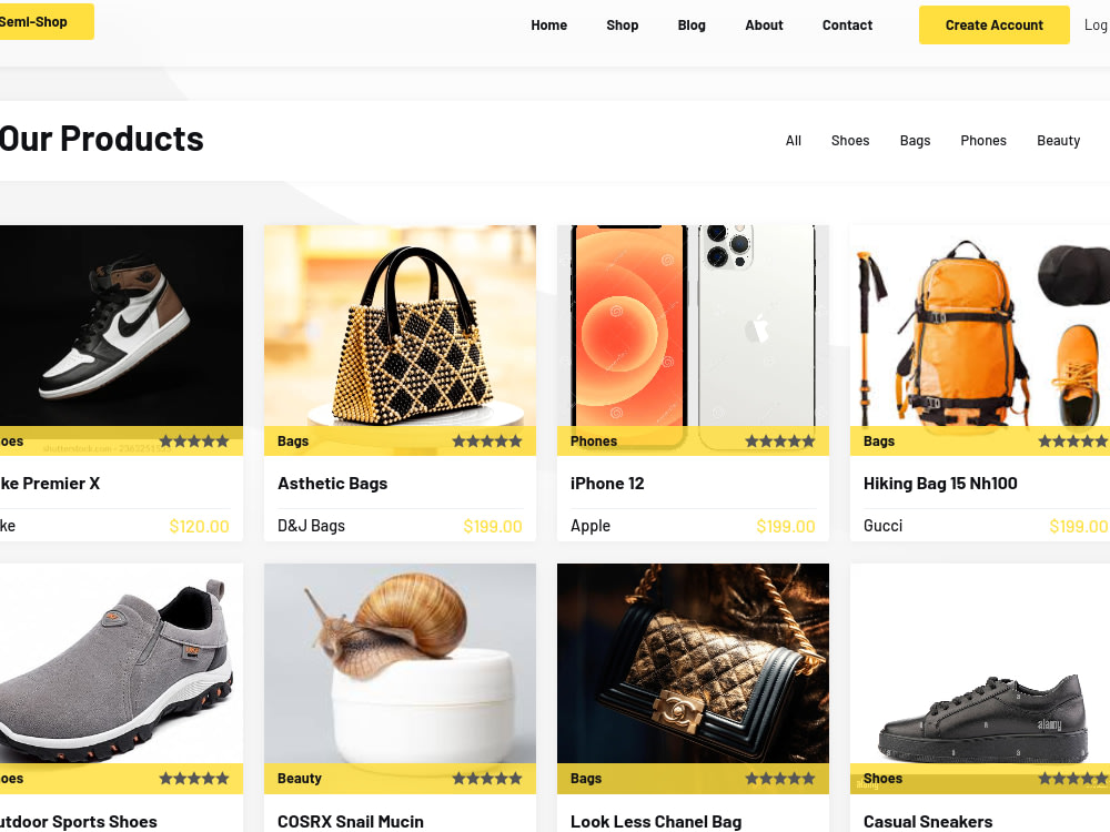Responsive E-commerce web app using react js | Upwork