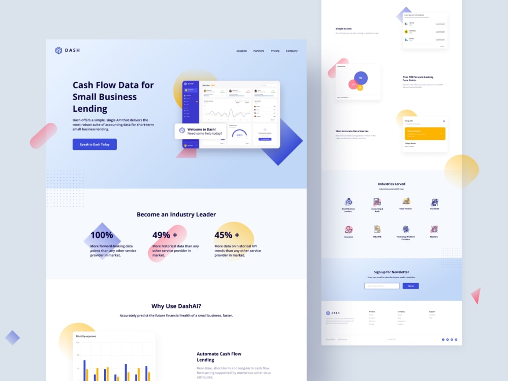 High converting UI/UX design for your website & landing page | Upwork