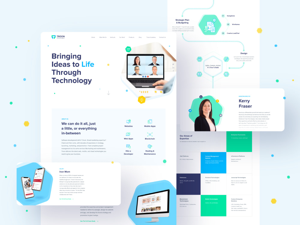 High converting UI/UX design for your website & landing page | Upwork