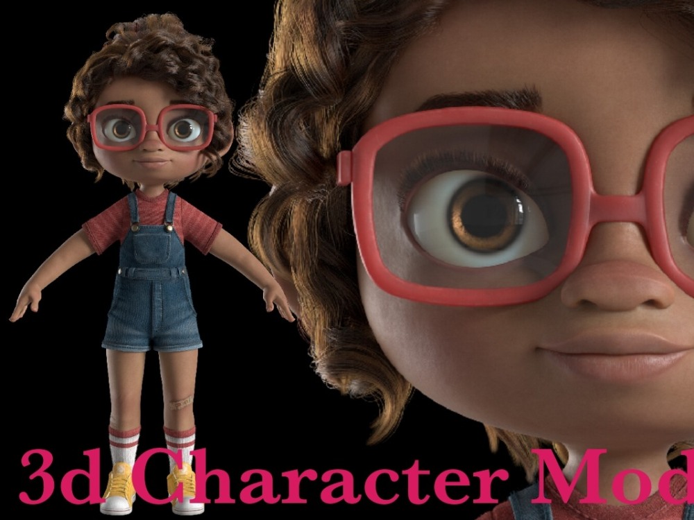 3d character modeling,3d cartoon character 3d realistic character | Upwork