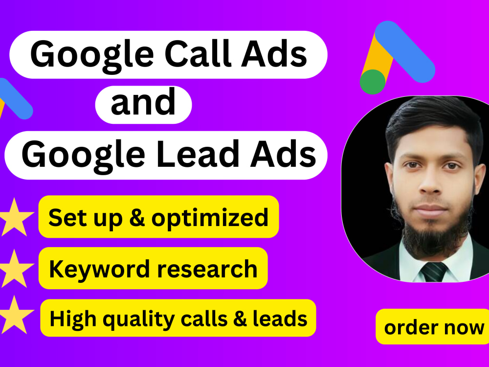 Google call only Ads Expert for local business | Upwork