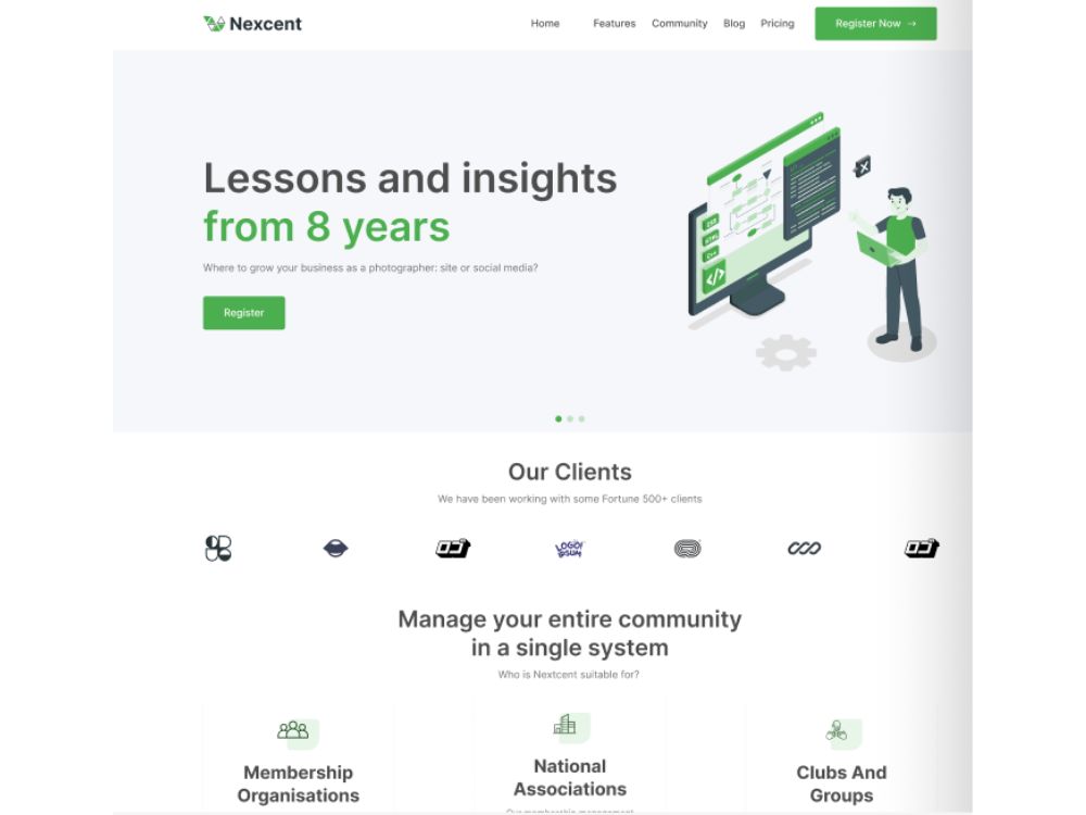 Nextjs Reactjs Landing Page Tailwind Css Html Css Reactjs Nextjs Upwork