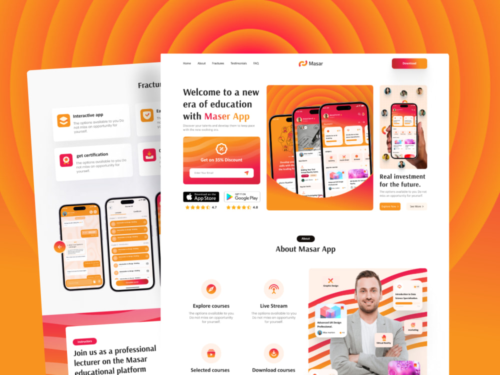 Modern website design, website UI/UX design, and web designer. | Upwork
