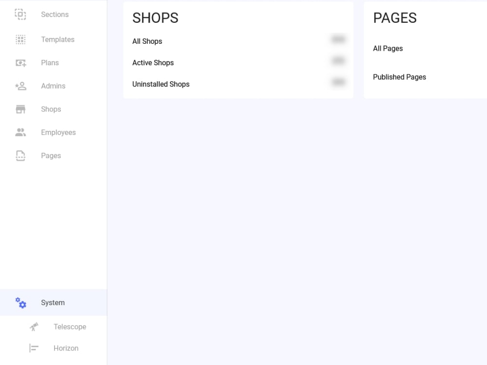 A Admin panel made with Laravel | Upwork