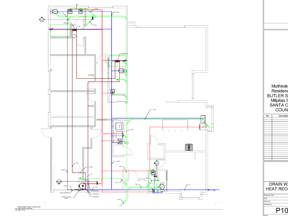 Full MEP plans ready to submit to the city for California state. | Upwork