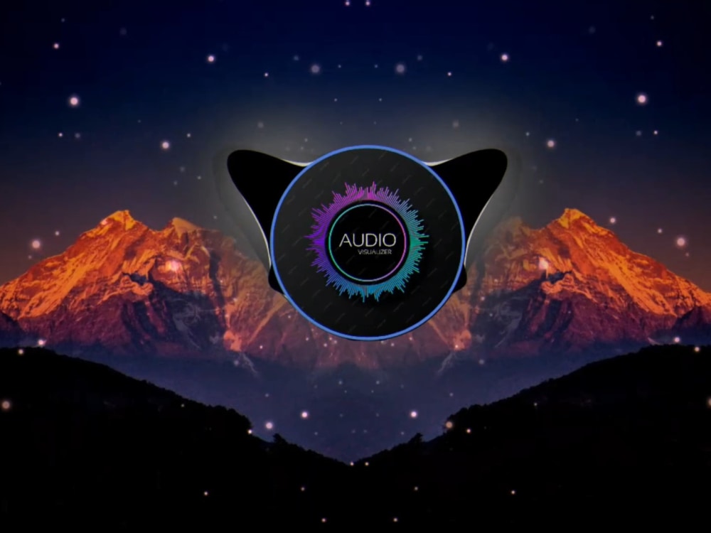 Animated lyric videos with music visualizer/audio spectrum | Upwork