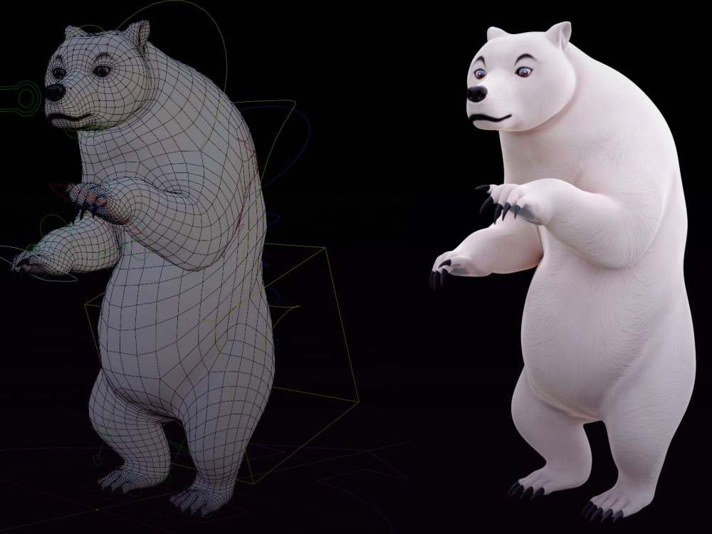 A character 3d model Made and Rigged in Blender | Upwork