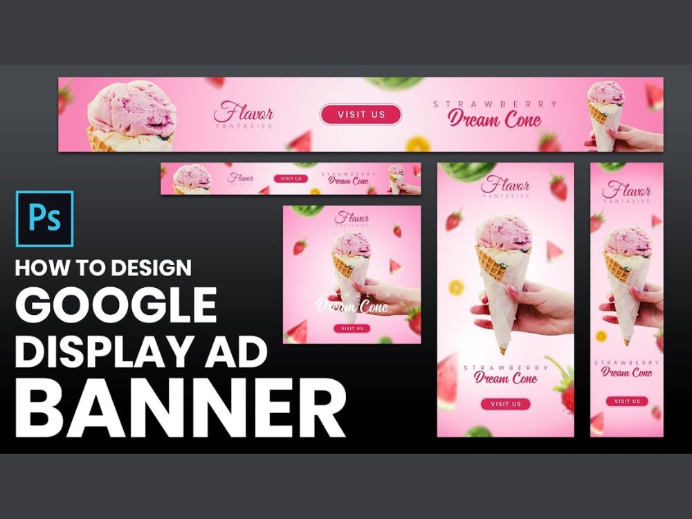 Custom google banner ads or adwords display ads, web banner ads design ...